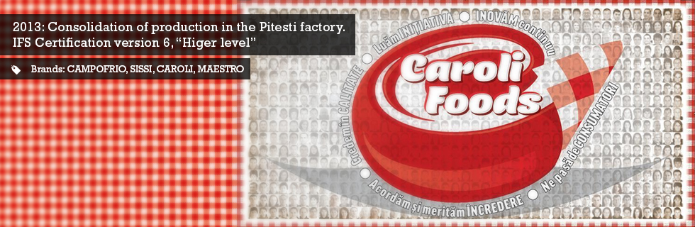 Caroli Foods Group - history
